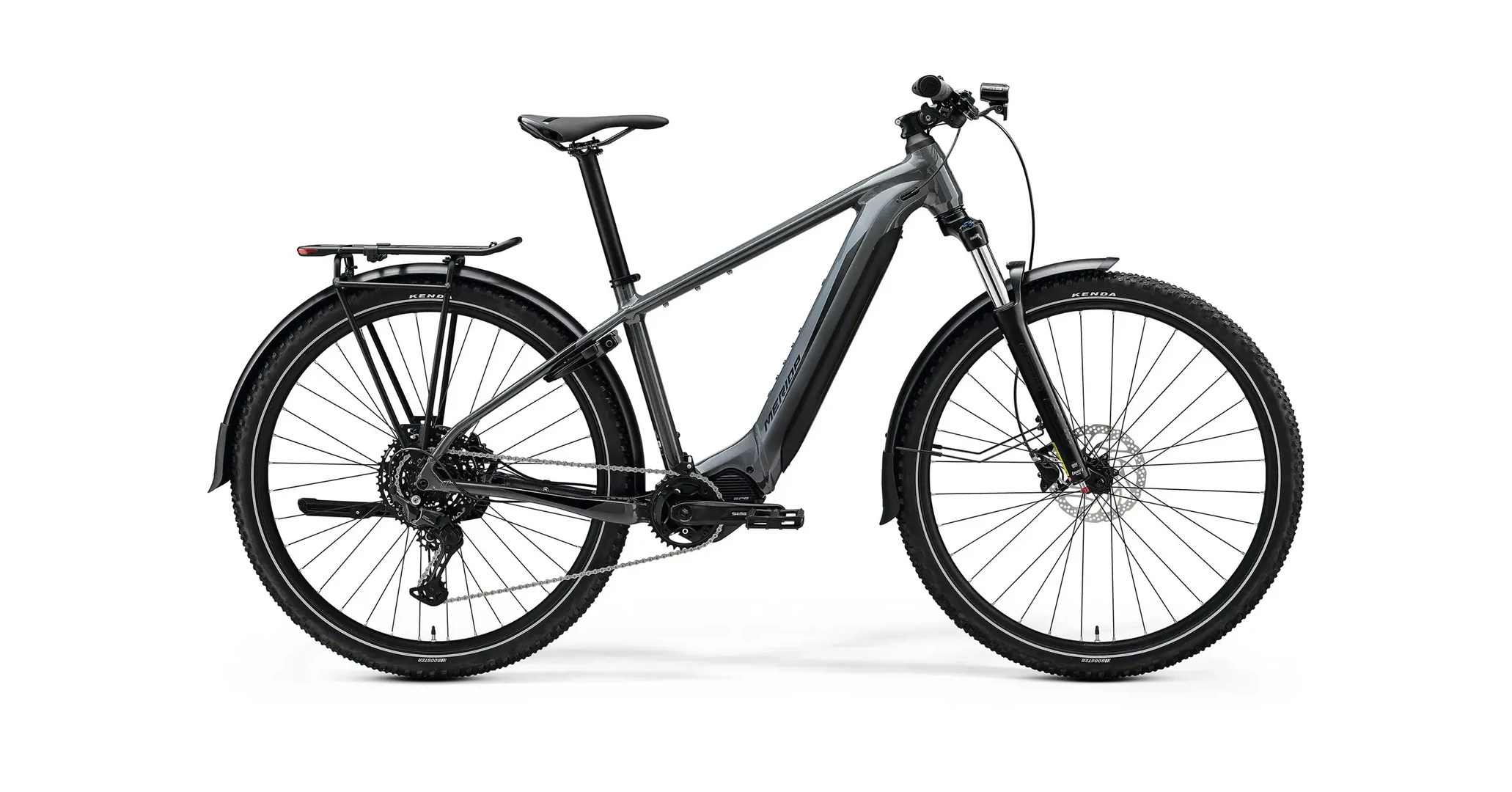 MERIDA eBIG.NINE 400 EQ elektromos MTB 2024 - szürke, M