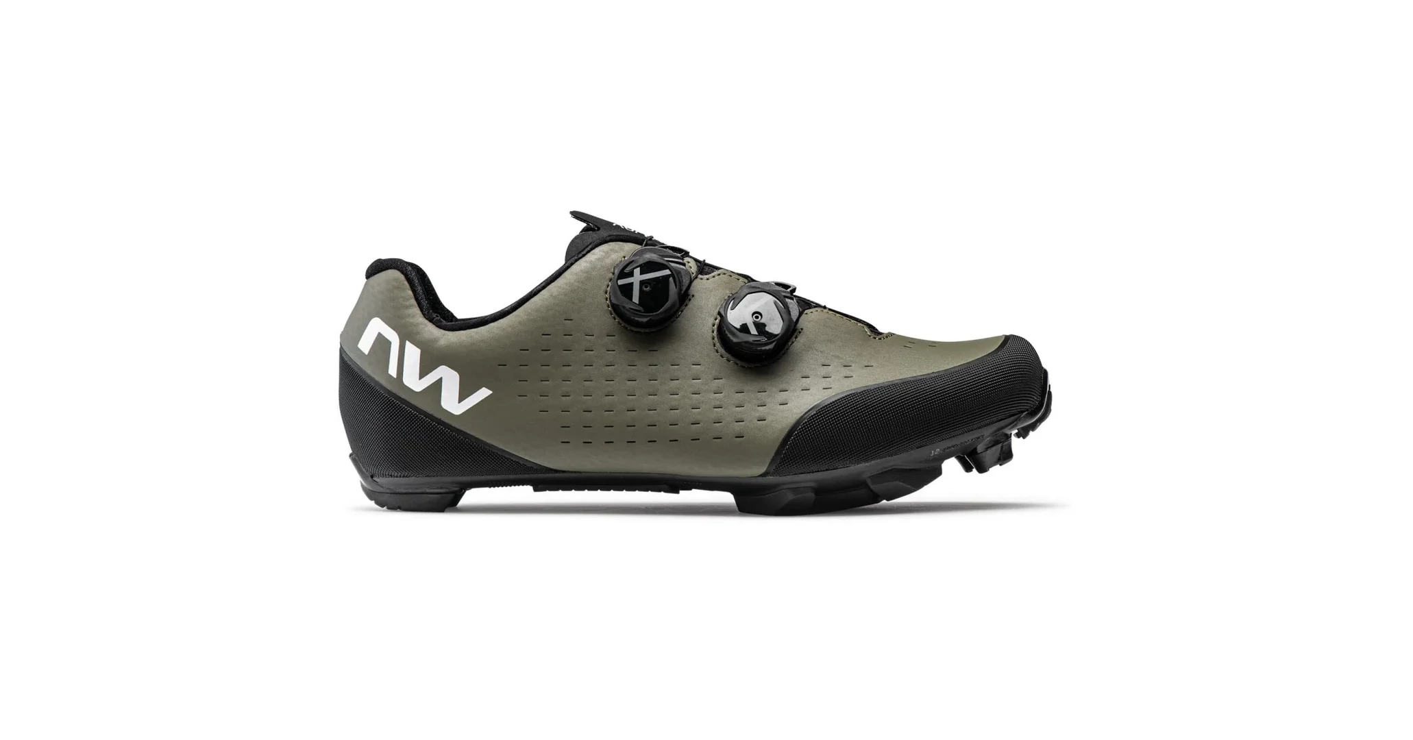 NORTHWAVE Rebel 3 MTB kerékpáros cipő - zöld színű - 45